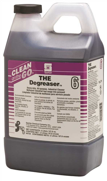 SOD SPA4734 SPARTAN COG CLEAN THE DEGREASER FOUR 2L CARTRIDGES - CASE ...